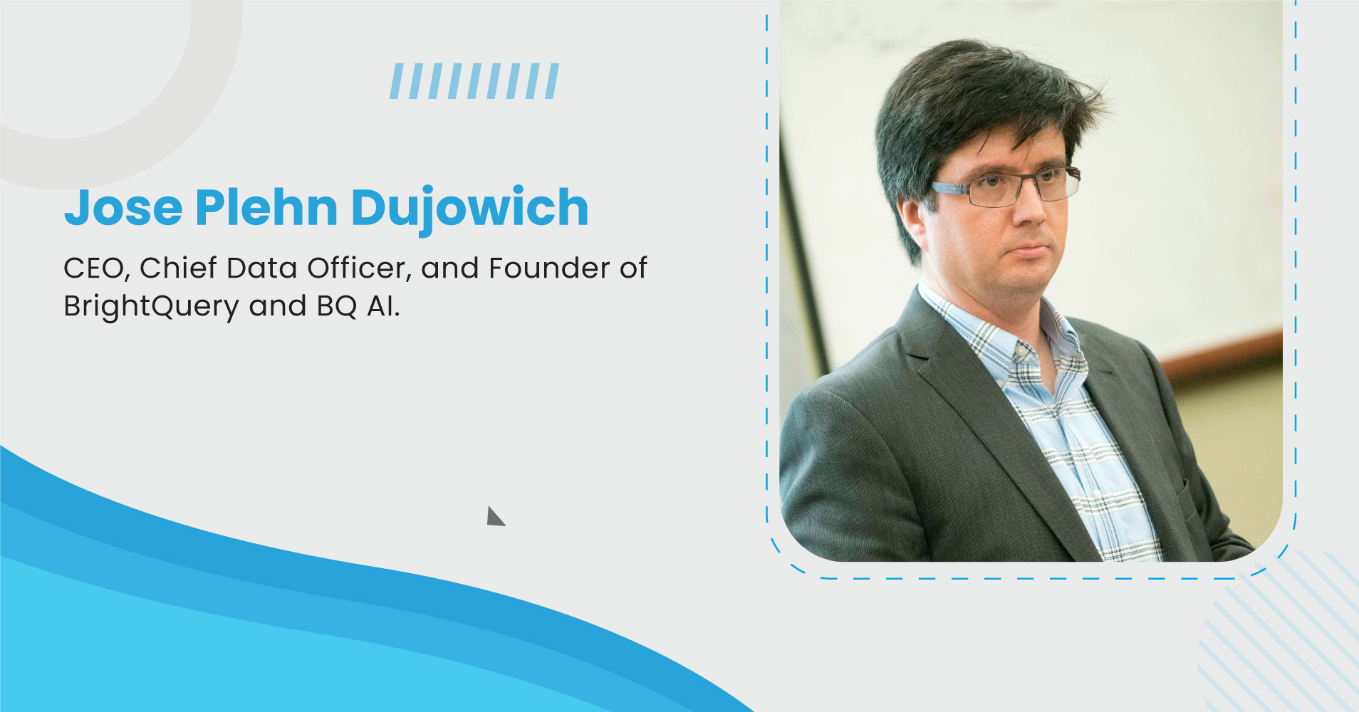 Jose Plehn Dujowich is the project director of three NSF projects.